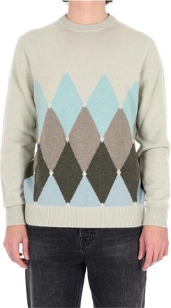 Ballantyne Homme, Pulls, Vert, Taille: XL Maille ras du cou