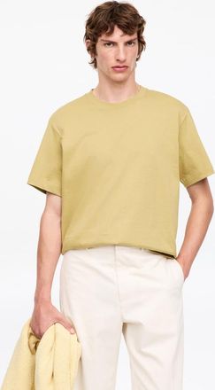 Arket Lockeres T-Shirt 220 GSM -Gelb