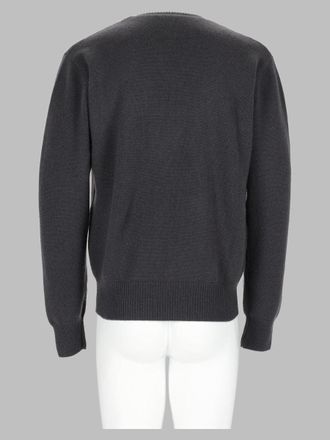 Christophe Lemaire V-Neck Cashmere Sweater - Gray