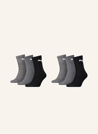 Puma Sportsocken Short Crew 6-Pack blau