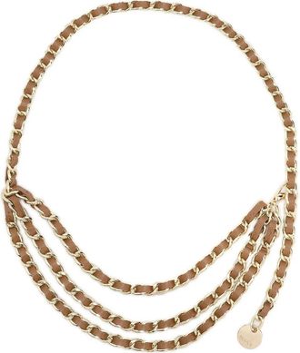 Kazar Femme, Accessoires, Brun, Taille: 80 CM Colline Jewelry Belt