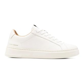 Crime London Homme, Chaussures, Blanc, Taille: 42 EU Baskets en cuir