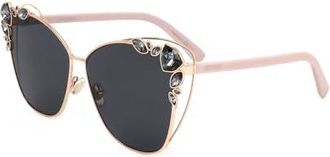 Jimmy Choo London Lunettes de Soleil KYLA/S 25TH DDB GOLD COPPER 61/13/140 Femme