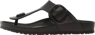 Birkenstock Femme, Chaussures, Noir, Taille: 37 EU Gizeh Big Buckle EVA Regular Fit