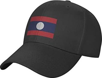 Generic Casquette Baseball Drapeau du Laos Chapeau De Golf Confortable,Classic Casquette De Baseball pour Sport Femme Et&eacute;