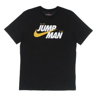 Nike Jordan Homme, Tops, Noir, Taille: XL T-shirt ras du cou graphique