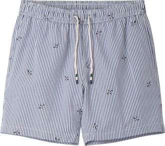 Hartford Homme, Maillots de bain, Bleu, Taille: L Swim Stripe Swallow