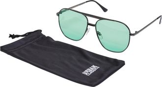 Urban Classics Unisex Sunglasses Manila gunmetal/leaf, one size