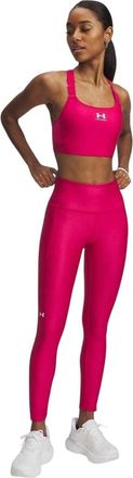 Under Armour HeatGear Leggings f&uuml;r Damen (Fuchsie/Wei&szlig;)