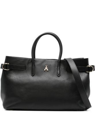Patrizia Pepe sac cabas New Business en cuir - Noir