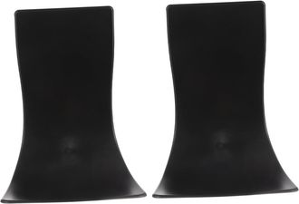 Artibetter 2 St&uuml;ck Teiliges Tropfschalen Schwarzem Abs Kunststoff Praktische Auffangwanne f&uuml;r Seifenspender rutschfeste und Vielseitige Abtropfschale f&uuml;r Haushal