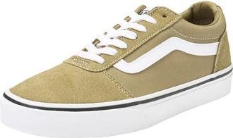 Vans Homme Ward Basket, Suede/Canvas Olive/White, 41 EU