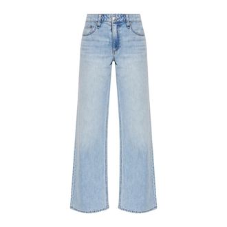 Rag & Bone Featherweight Cam Relaxed Gerades Jeans - - Jeans - Damen - Blau - W27