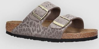 Birkenstock Arizona Bs Synthetik Sandalen syn leo grey taupe