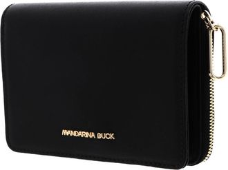 Mandarina Duck Damen Luna Geldbörse, schwarz, 14x10x2 (L x H x W)