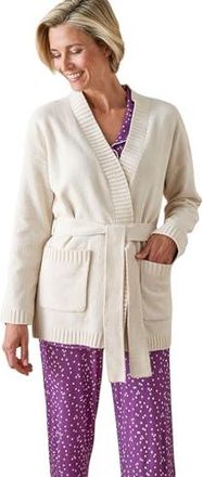 Daxon Gilet Lingerie en Maille Bouclette - Femme