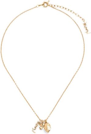 Saint Laurent Collier Fleur Cassandre
