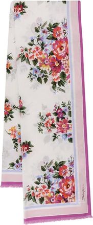 Dolce & Gabbana Femme, Accessoires, Multicolore, Taille: ONE Size Cotton Beach Wrap