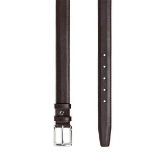 Au Printemps Paris Rindsledergürtel - Braun