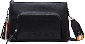 Desigual Demi Noir, Sac Half Logo 22_Dortmund 2000 Femme, Einheitsgr&ouml;&szlig;e