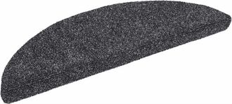 vidaXL Vidaxl - Stufenmatten Selbstklebend 30 Stk. Dunkelgrau 56x17x3 cm