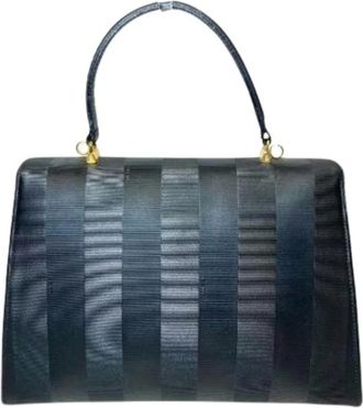 Fendi Sac &agrave; main Pequin Pre-owned - Femme - Pre-owned - Bleu - Taille: ONE Size