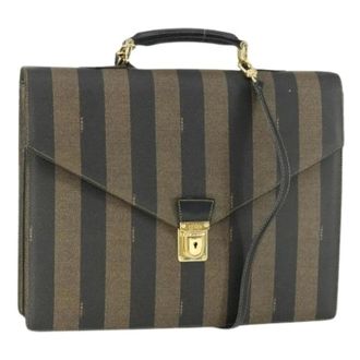Fendi Sac &agrave; main en plastique Pre-owned - Femme - Pre-owned - Brun - Taille: ONE Size