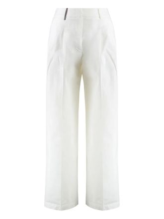 PESERICO Klassische Hose - Weiß
