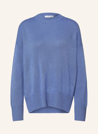 Allude Allude Cashmere-Pullover blau