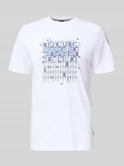 HUGO BOSS Regular Fit T-Shirt aus reiner Baumwolle Modell THOMPSON