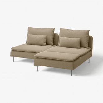 IKEA S&Ouml;DERHAMN 2er-Sofa mit R&eacute;camiere