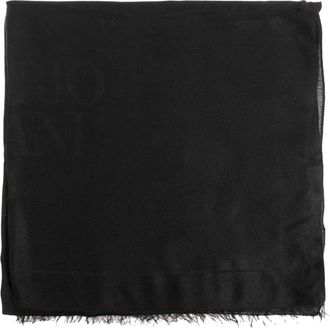 Emporio Armani Homme, Accessoires, Noir, Taille: ONE Size &Eacute;charpe &agrave; Bords Franches