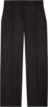 The Kooples Femme, Pantalons, Noir, Taille: 40 FR Straight Pantalons