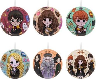 Hallmark Lot de 12 d&eacute;corations de Sapin de No&euml;l Harry Potter, Boules en &eacute;tain