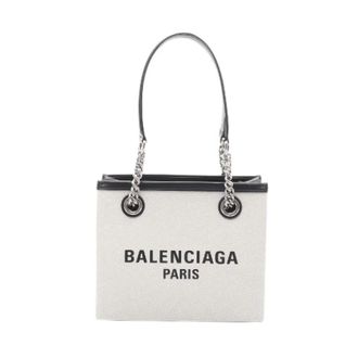 Balenciaga Pre-owned Toile sacs-balenciaga - Femme - Pre-owned - Beige - Taille: ONE Size
