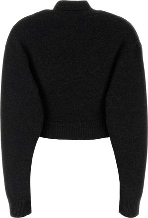 Balenciaga Grey T Virgin Wool Maglieria Sweater
