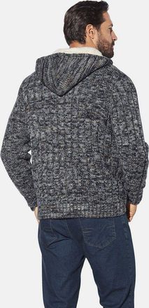 Jan Vanderstorm Kapuzenstrickjacke EIRBORG mit markanten Knebelkn&ouml;pfen