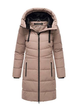 Marikoo Winterjacke Natsukoo XVI Stepp Mantel mit gro&szlig;er Kapuze