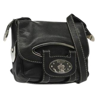Bally Pre-owned Leder Schultertasche - - Pre-owned - Damen - Schwarzk - ONE SIZE