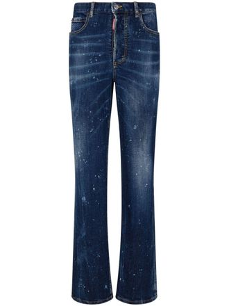 Dsquared2 jean &eacute;vas&eacute; Twiggy - Bleu