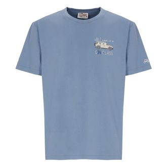 Saint Barth Homme, Tops, Bleu, Taille: 2XL Portofino T-shirt