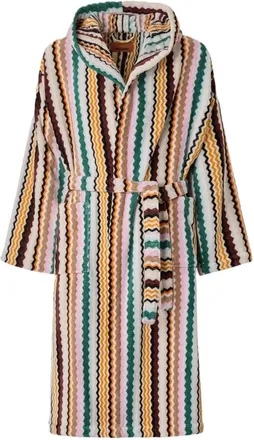 Missoni Home Femme, V&ecirc;tements de nuit et de d&eacute;tente, Multicolore, Taille: 42 FR Peignoir de bain &agrave; capuche Aura