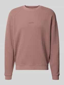 HUGO BOSS Regular Fit Sweatshirt aus reiner Baumwolle Modell DAFFLYN