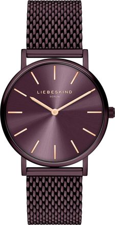 Liebeskind Liebeskind Berlin Uhren - Edelstahl Armbanduhr - Gr. unisize - in Lila - f&uuml;r Damen