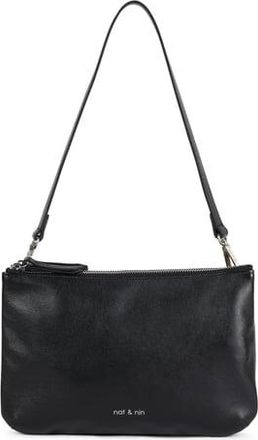 Nat & Nin Sac bandouli&egrave;re Billy en cuir