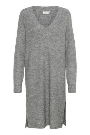 Kaffe Kleid KAjuno M, Grey Melange M