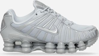 Nike Women s Shox TL Sneakers Pure Platinum / Metallic Silver