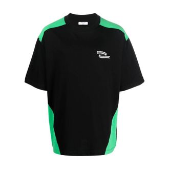 Opening Ceremony Casual Schwarzes Baumwoll-Kurzarm-T-Shirt - - Tops - Herren - Schwarzk - S