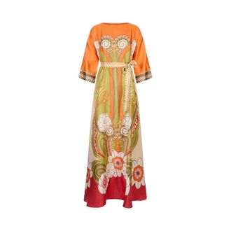 La DoubleJ Femme, Robes, Multicolore, Taille: 36 FR Maxi Robes