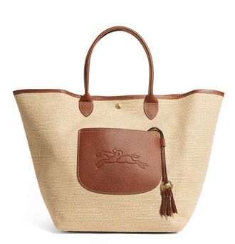 Longchamp Large Le Pliage Basket Bag